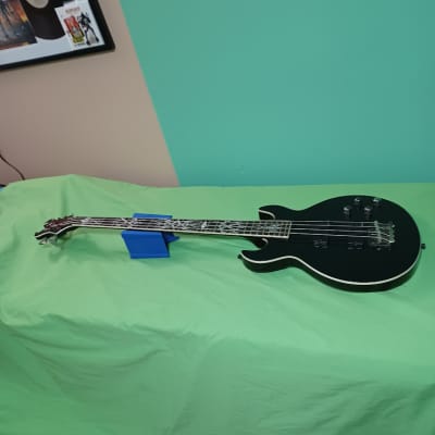 Schecter devil tribal 2000's - black | Reverb