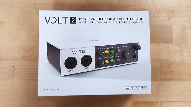 Universal Audio Volt 2 Audio USB-C Interface | Reverb