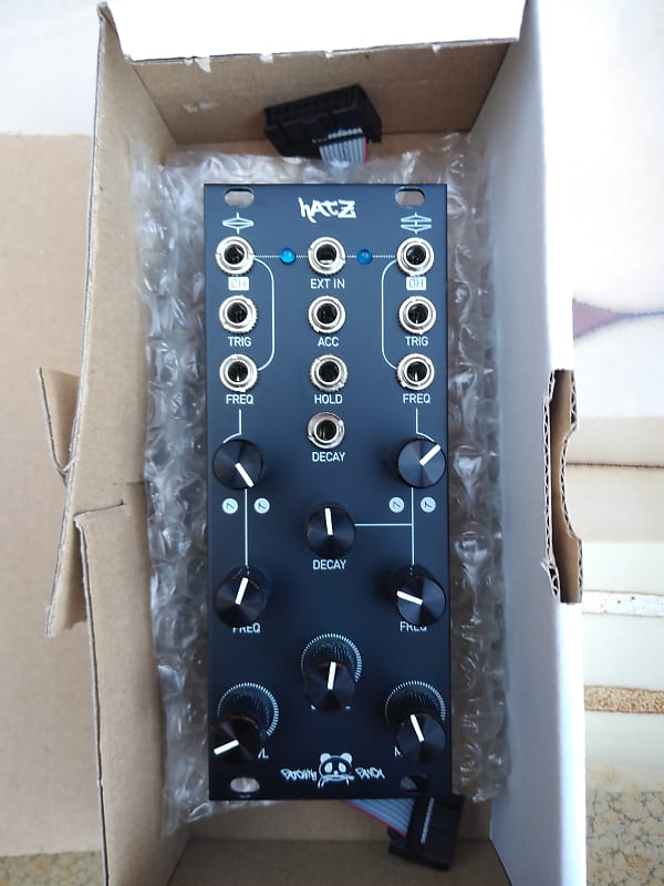 Patching Panda- Hatz- Dual Analog Hi Hats- Black | Reverb