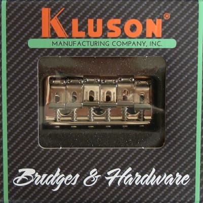 Kluson® KVB-N Replacement Hardtail Bridge For Vintage Fender® | Reverb