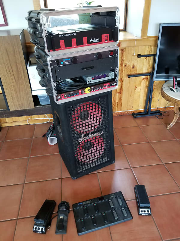 Jackson rack-mounted guitar amp, pre-amp, effects, speaker | Reverb