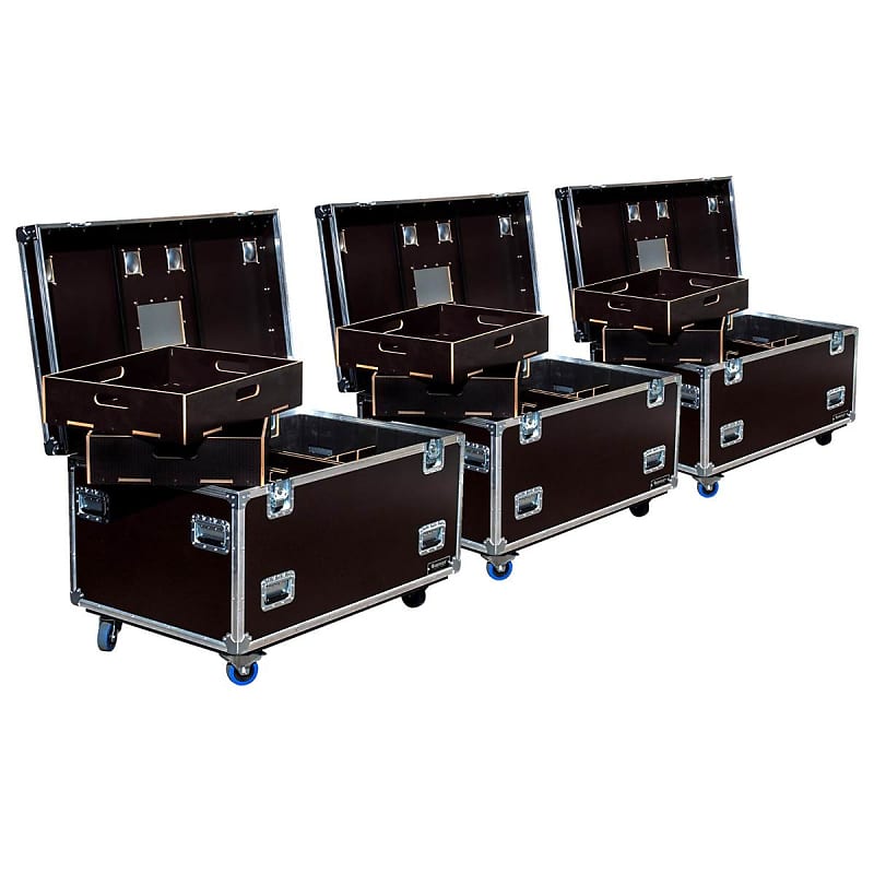 Odyssey OPT483030WBRN 48" x 30" x 30" Hex Board Trunk Cases | Reverb