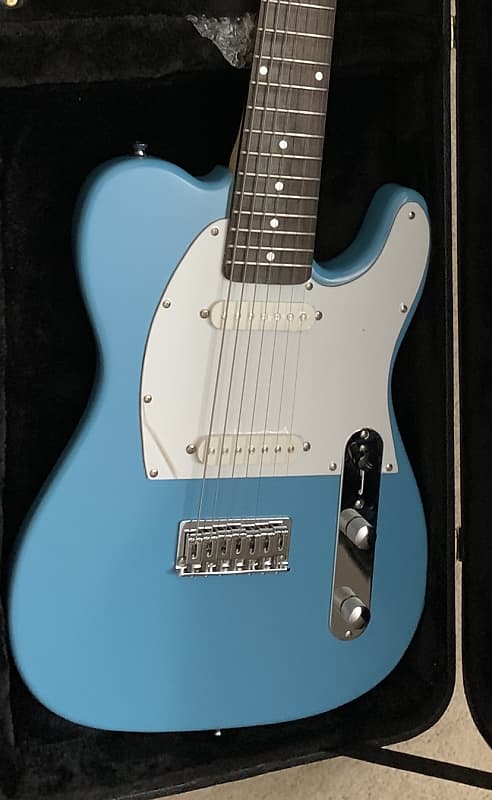 Raines 7 string Telecaster Blue | Reverb