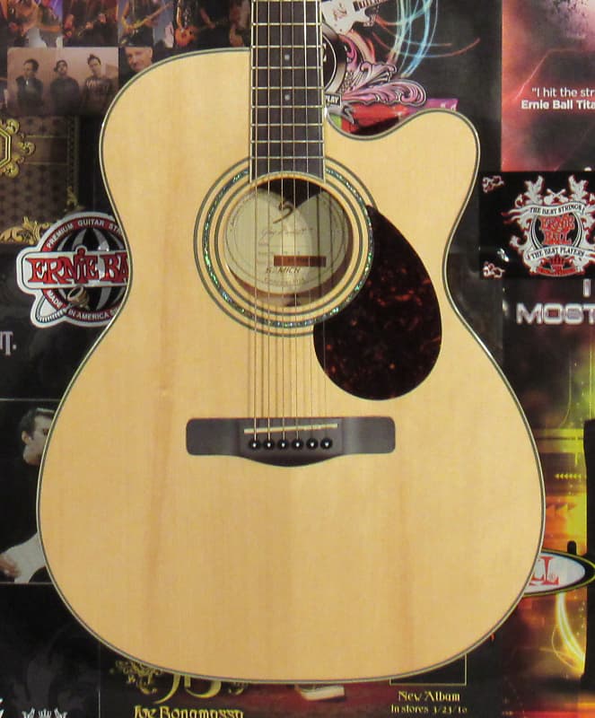 Greg Bennett by Samick - OM 5CE Mahogany | Reverb