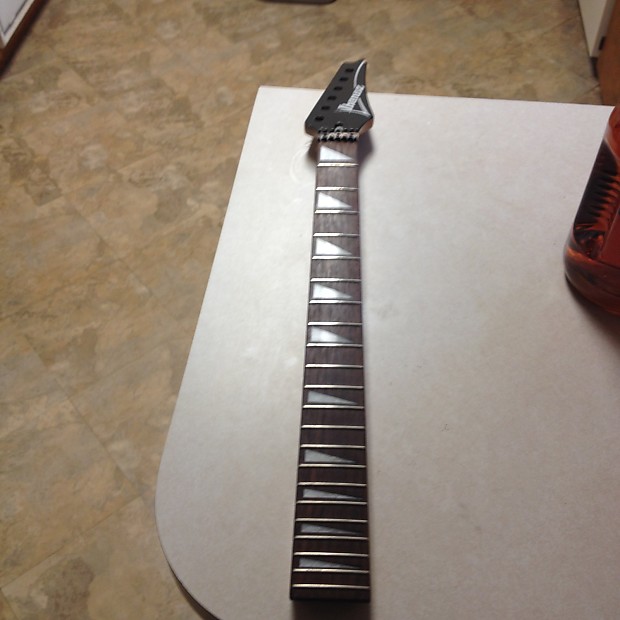 Ibanez Neck Floyd Nut Shark Inlays Cracks Cheap!!!! | Reverb
