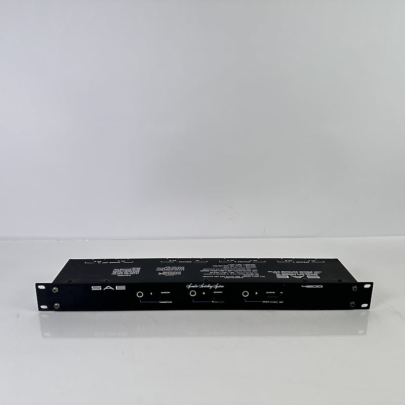 SAE 4200 Stereo Speaker Switch System FR Rack Amp Preamp | Reverb
