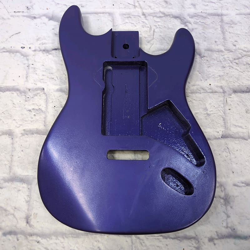 Unknown Stratocaster Style Body with Swimming Pool Route | Reverb