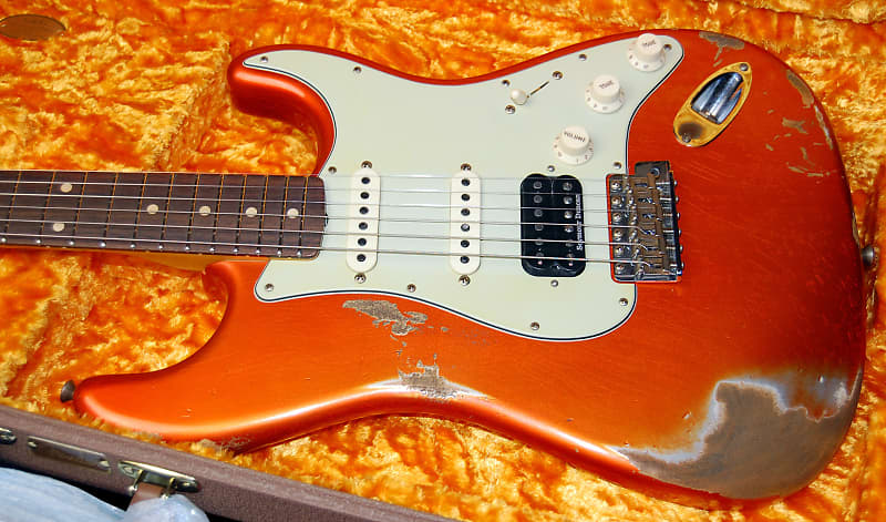 2018 Fender 62 Custom Shop Heavy Relic Stratocaster HSS | Reverb UK