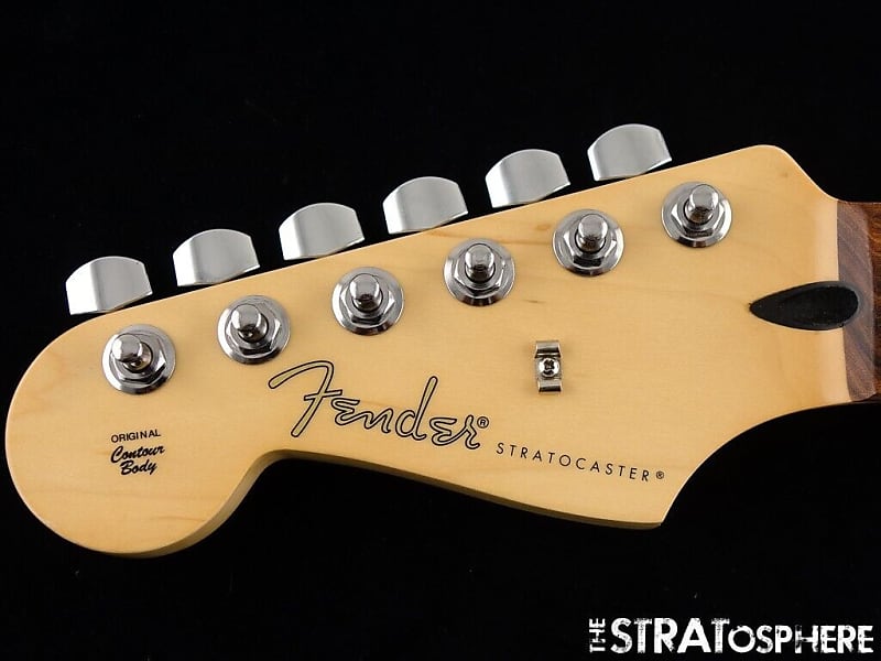 LEFTY Fender Player Stratocaster Strat NECK+TUNERS Modern | Reverb