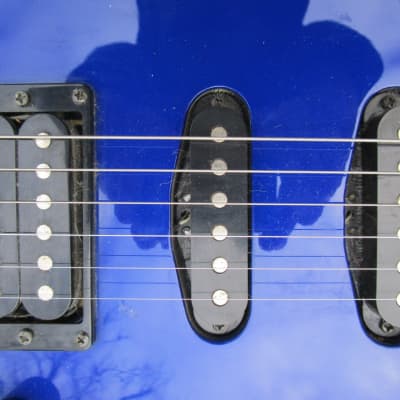 Fender Squire Stagemaster Guitar, 2001, Blue, Three Pu, Fresh | Reverb