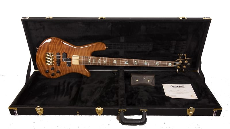 Spector USA Custom Order NS2 Bolt-on Flamed Redwood body – | Reverb