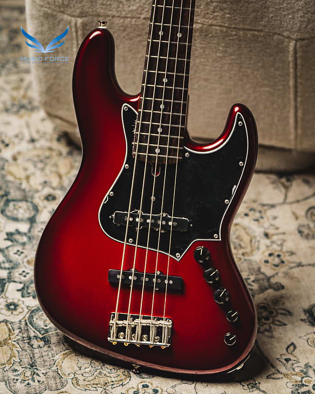 Alleva Coppolo LG5 Standard-Wine Burst Metallic w/Black | Reverb