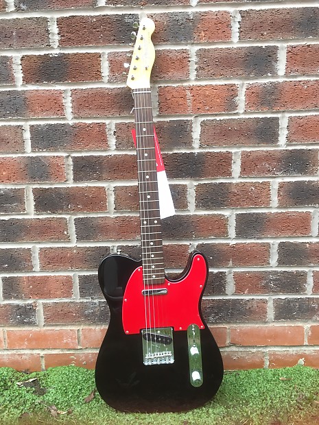 Fender Telecaster Wilko Johnson Black And Red | Reverb