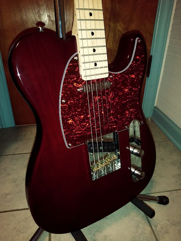 Upgraded Xaviere Telecaster 2020 Dark Ash Fender Pickups | Reverb