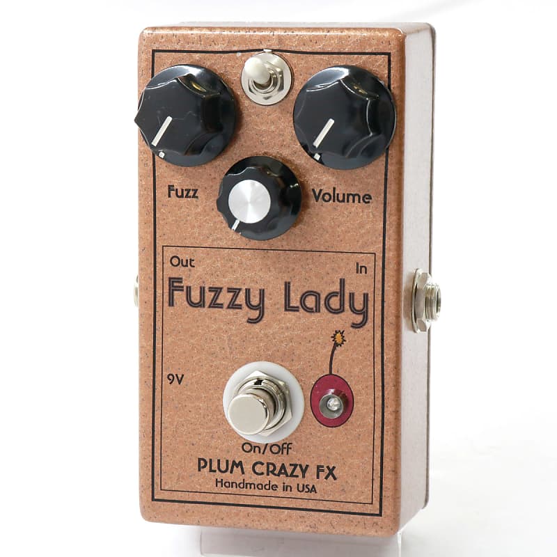 PLUM CRAZY FX Fuzzy Lady Guitar Fuzz [12/01] | Reverb Australia