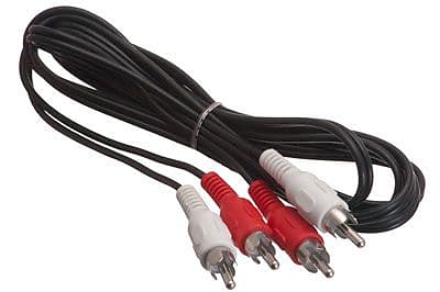 ECore Audio Dual RCA Cable - 3 Feet - Bag of 10 | Reverb