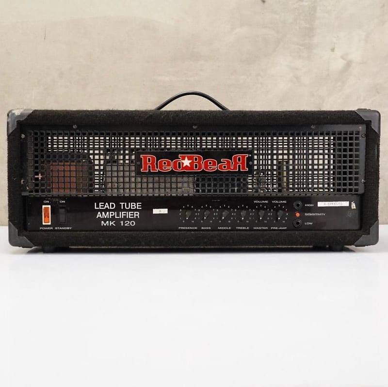 Red Bear MK 120 120W 1990s Tube Guitar Amplifier Head #56434 | Reverb