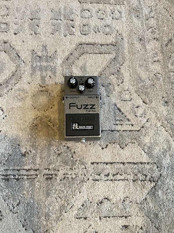 Boss FZ-1W Fuzz Waza Craft 2021 - Present - Silver | Reverb