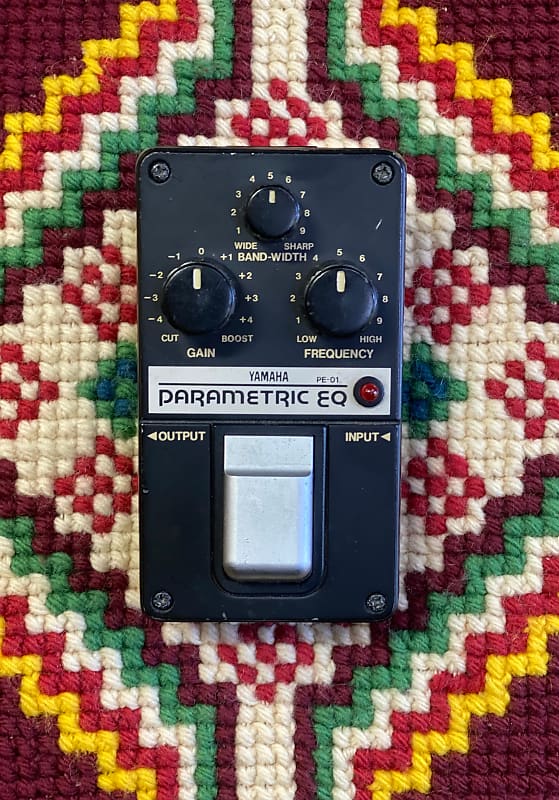 Yamaha PE-01 Parametric EQ Pedal ***Pre Loved*** | Reverb Australia
