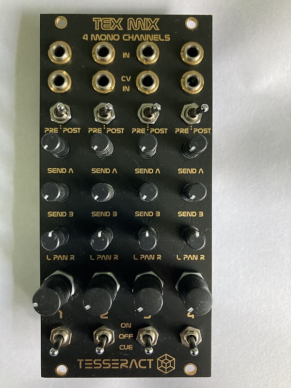 Tesseract Modular Tex Mix - 4 Mono Channels | Reverb