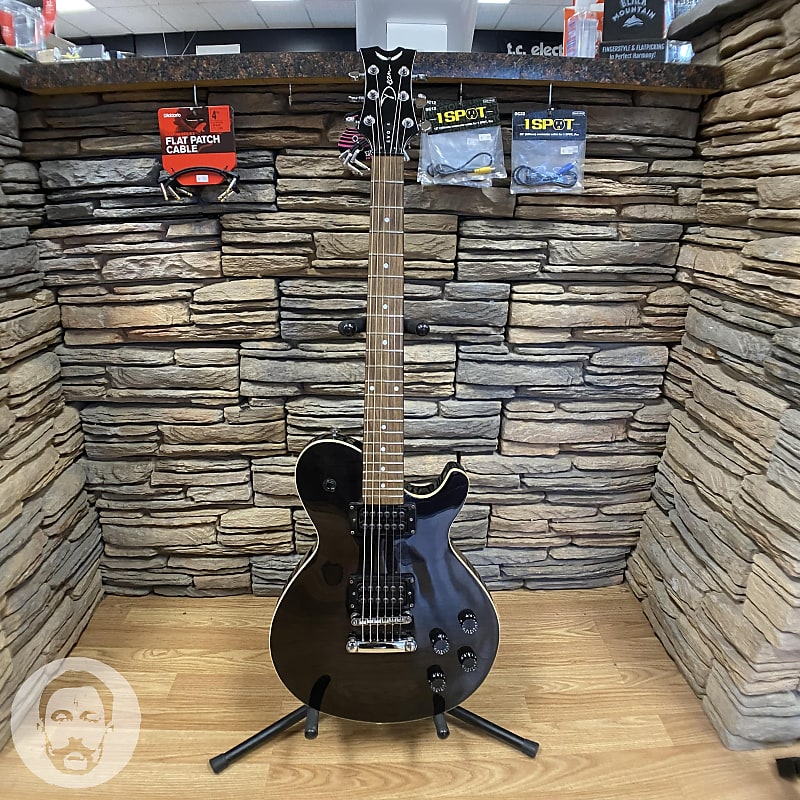 Dean Evo 2000 Flame Top Trans Black (Very Good) *Free | Reverb