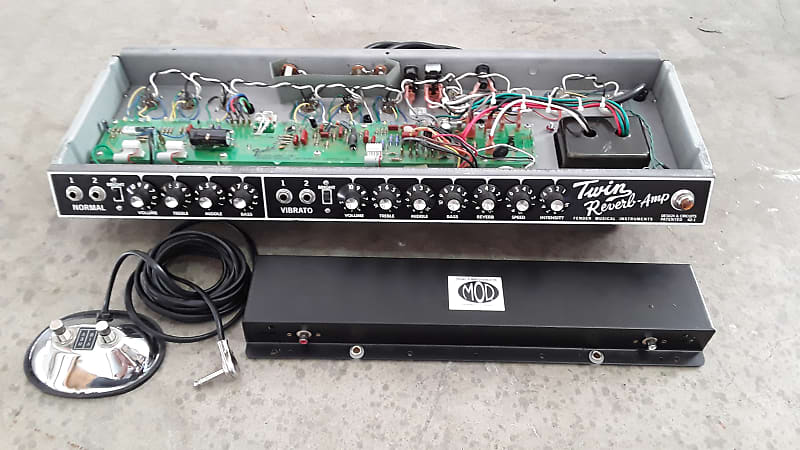 Fender Twin Chassis 2000's - 65 reissue | Reverb