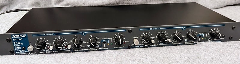 Ashly XR-1001 Active Crossover External XLR Stereo 2-way Mono | Reverb