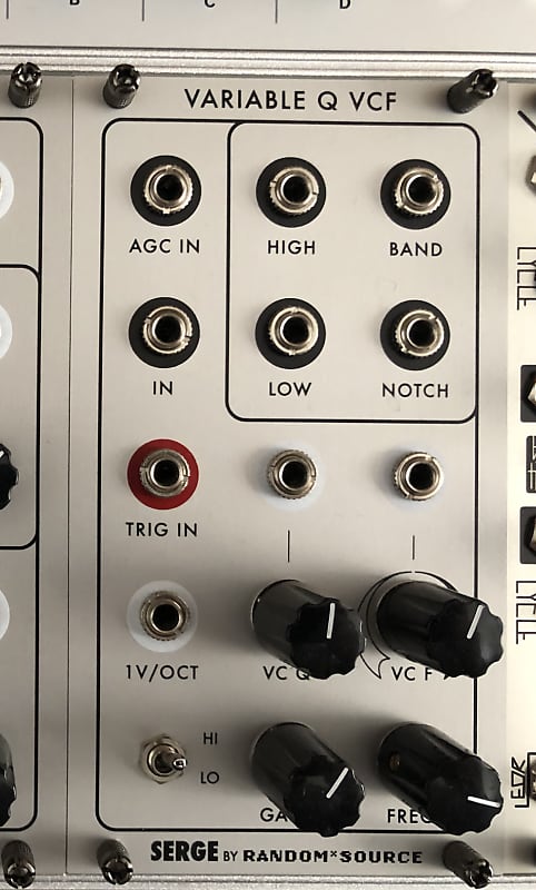 Random*Source Serge Variable Resonance Filter (VCFQ) Silver | Reverb