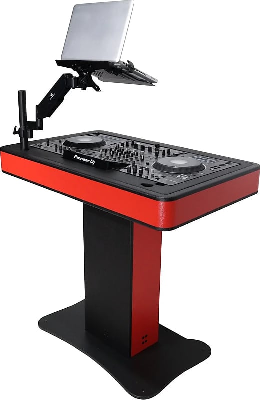 DJ Control Tower DJ Podium Stand with Travel Cases for | Reverb