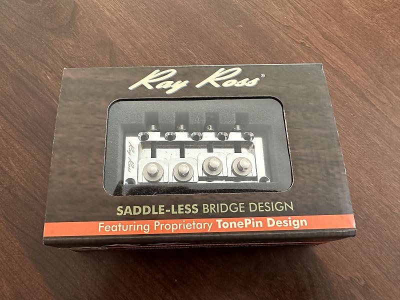 Ray Ross Bass Bridge - Chrome open box | Reverb