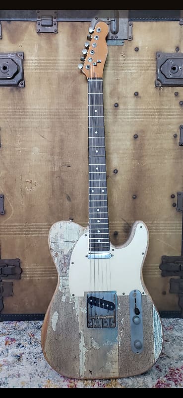 USA Relic Barncaster Tele Style Electric Guitar with Fender | Reverb