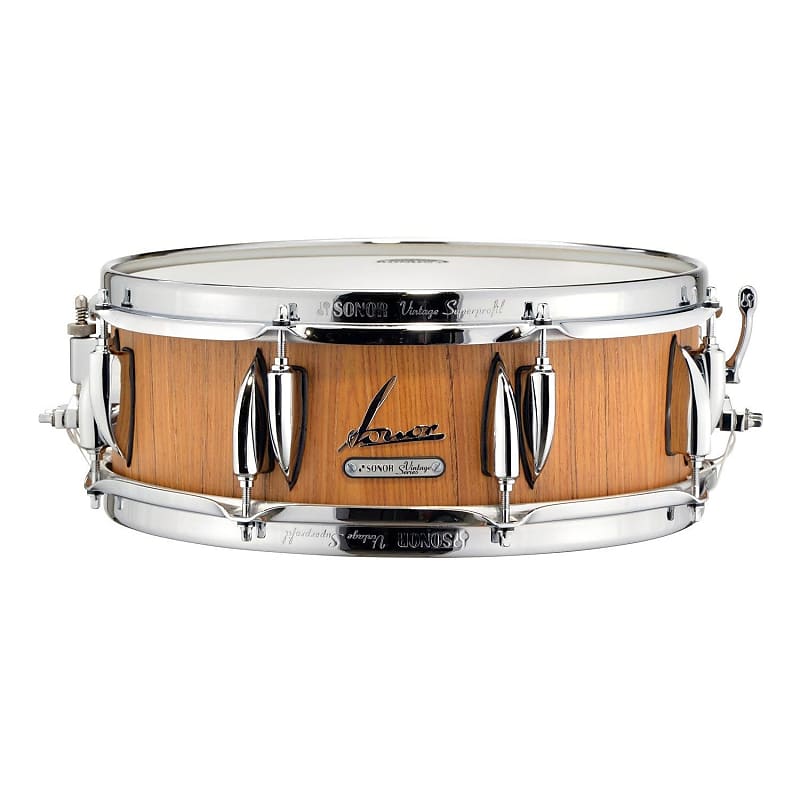 Sonor Vintage Snare Drum 14x5 Teak Semi-Gloss | Reverb