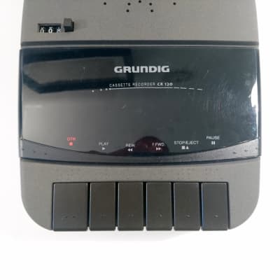 GRUNDIG Cr 120 Stereo Cassette Recorder Player, Braille | Reverb UK