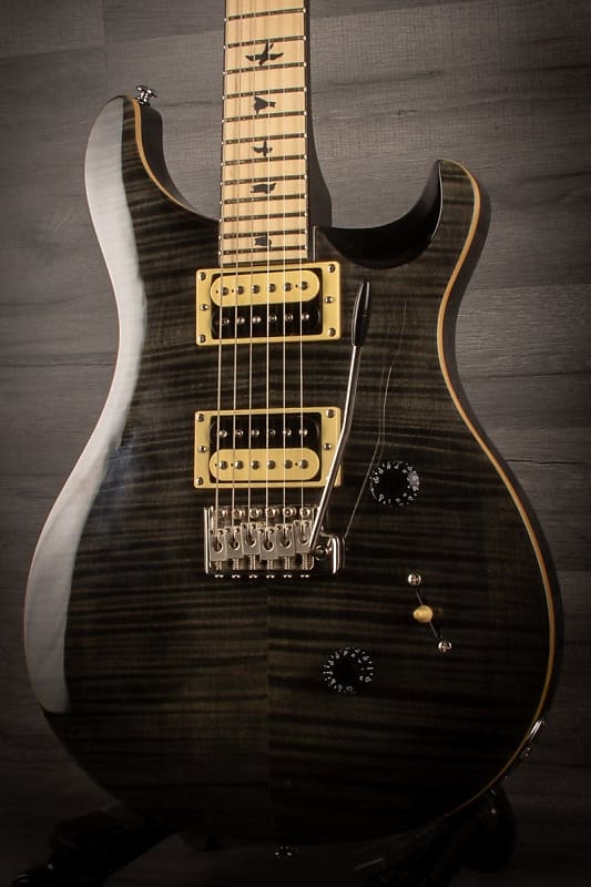 PRS - SE Custom 24 maple Grey Black | Reverb