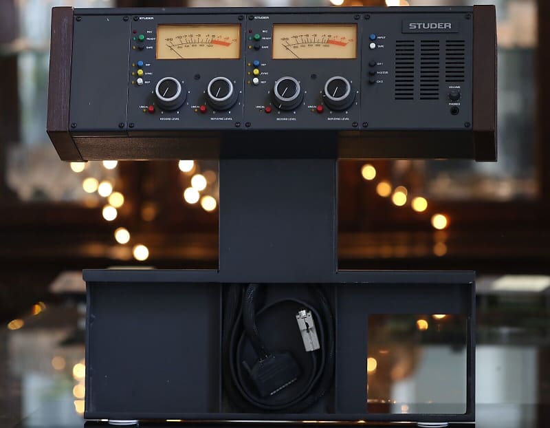 Studer A812 VU Meter Bridge with Bracket | Reverb Canada