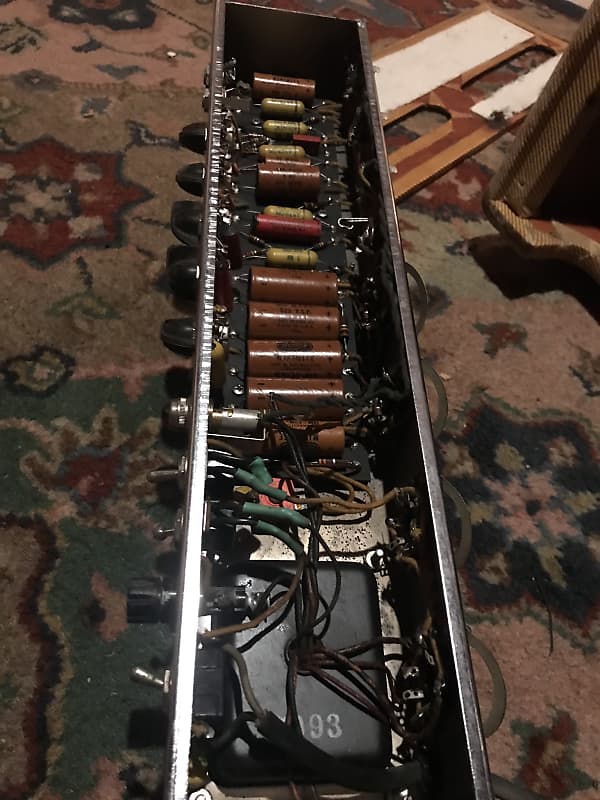 All Original Fender Bassman 5e6 1956 chassis | Reverb