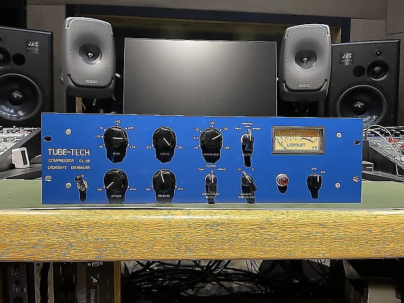 2010s Tube-Tech CL 1B Mono Opto Compressor - Blue | Reverb