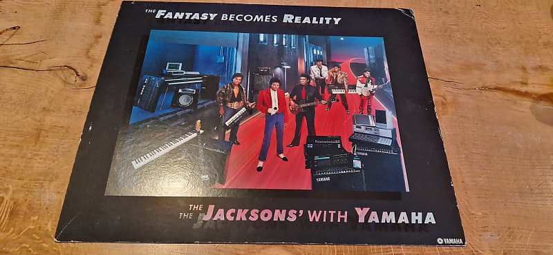 Original Yamaha DX1 & Michael Jackson In store promotion | Reverb