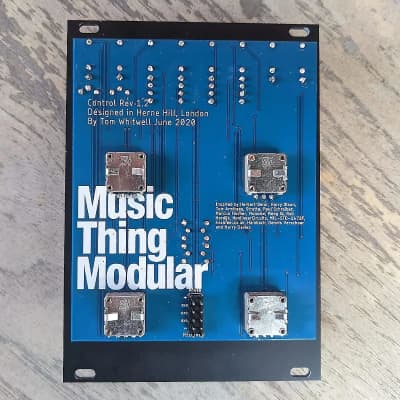 Music Thing Modular Control Black [Built from KIT] | Reverb
