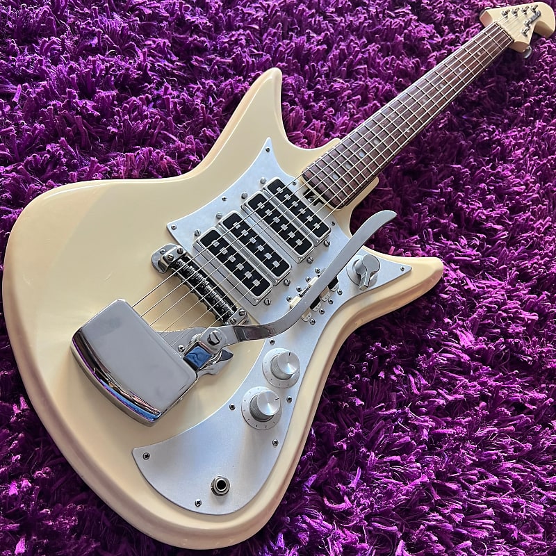 Late 60s Teisco K-4L Shark Fin Bizarre Electric Guitar (MIJ) | Reverb