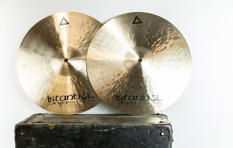 Istanbul Agop 14" Xist Natural Hi-Hats 1012g 1169g | Reverb