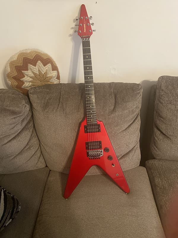 Fernandez Flying V 80s Red | Reverb
