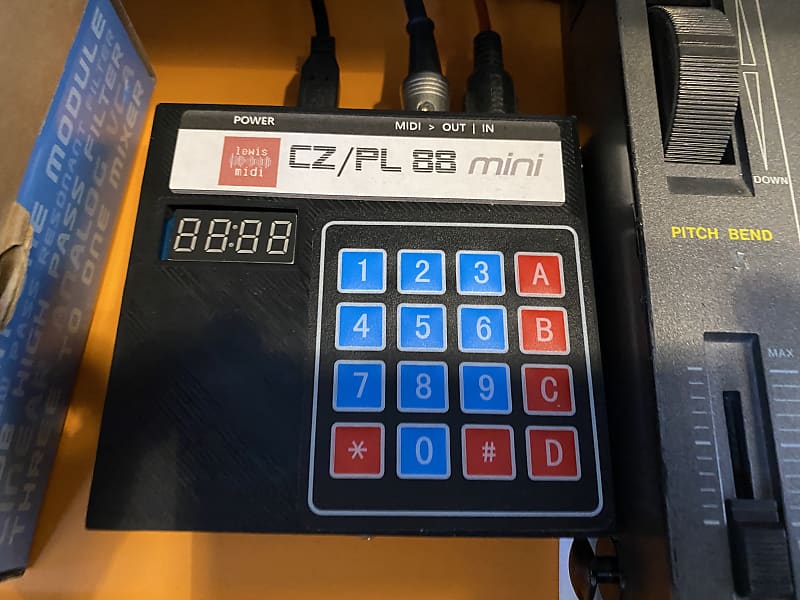 Lewismidi CZPL 88 - Hardware midi patch Liberian for Casio | Reverb