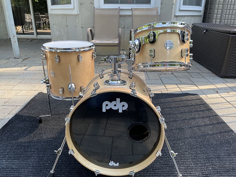 PDP Concept Maple 3 Piece Bop Shell Pack - Natural | Reverb