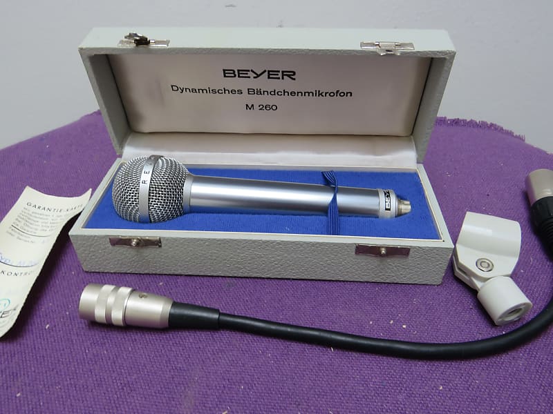 Beyerdynamic M260 Ribbon microphone 1966 | Reverb