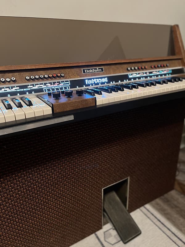 1974 Baldwin Funmachine Fun Machine 121W Brown Electric Organ | Reverb