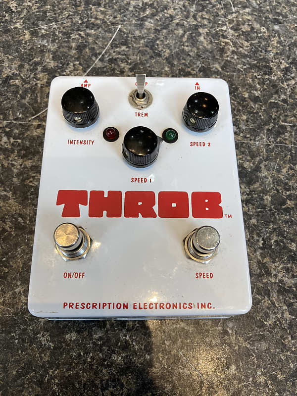 Prescription Electronics Throb Dual Speed Tremolo Guitar | Reverb