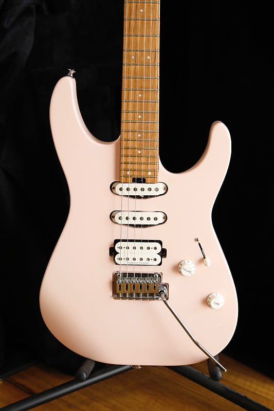 Charvel Pro-Mod DK24 HSS 2PT CM Shell Pink Pre-Owned | Reverb
