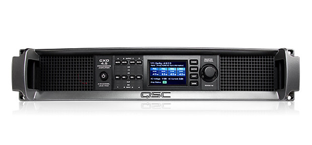 QSC CXD4.5 4-Ch 1150W @ 4 Ohm Power Amplifier | Reverb