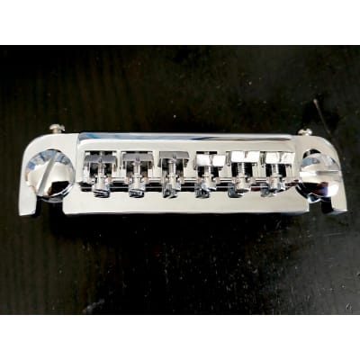 Chrome Wraparound Badass style Bridge-Tailpiece | Reverb Deutschland